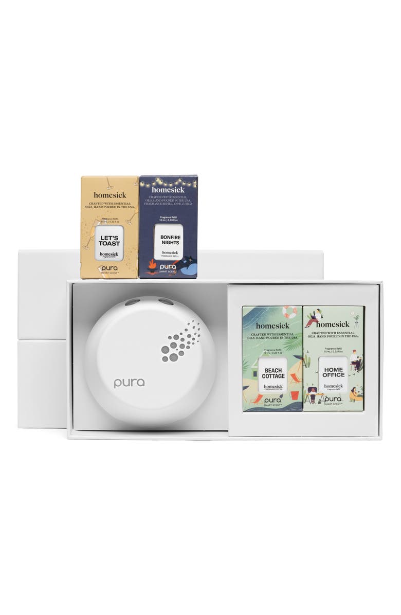 PURA x Homesick 4-Pack Fragrance Refill & Diffuser Kit | Nordstromrack