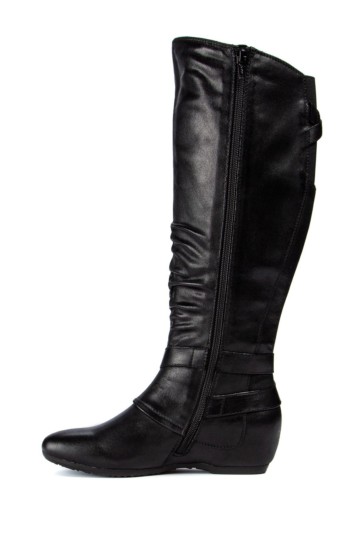 BARETRAPS Pabla Wide Calf Tall Shaft Wedge Boot | Nordstromrack