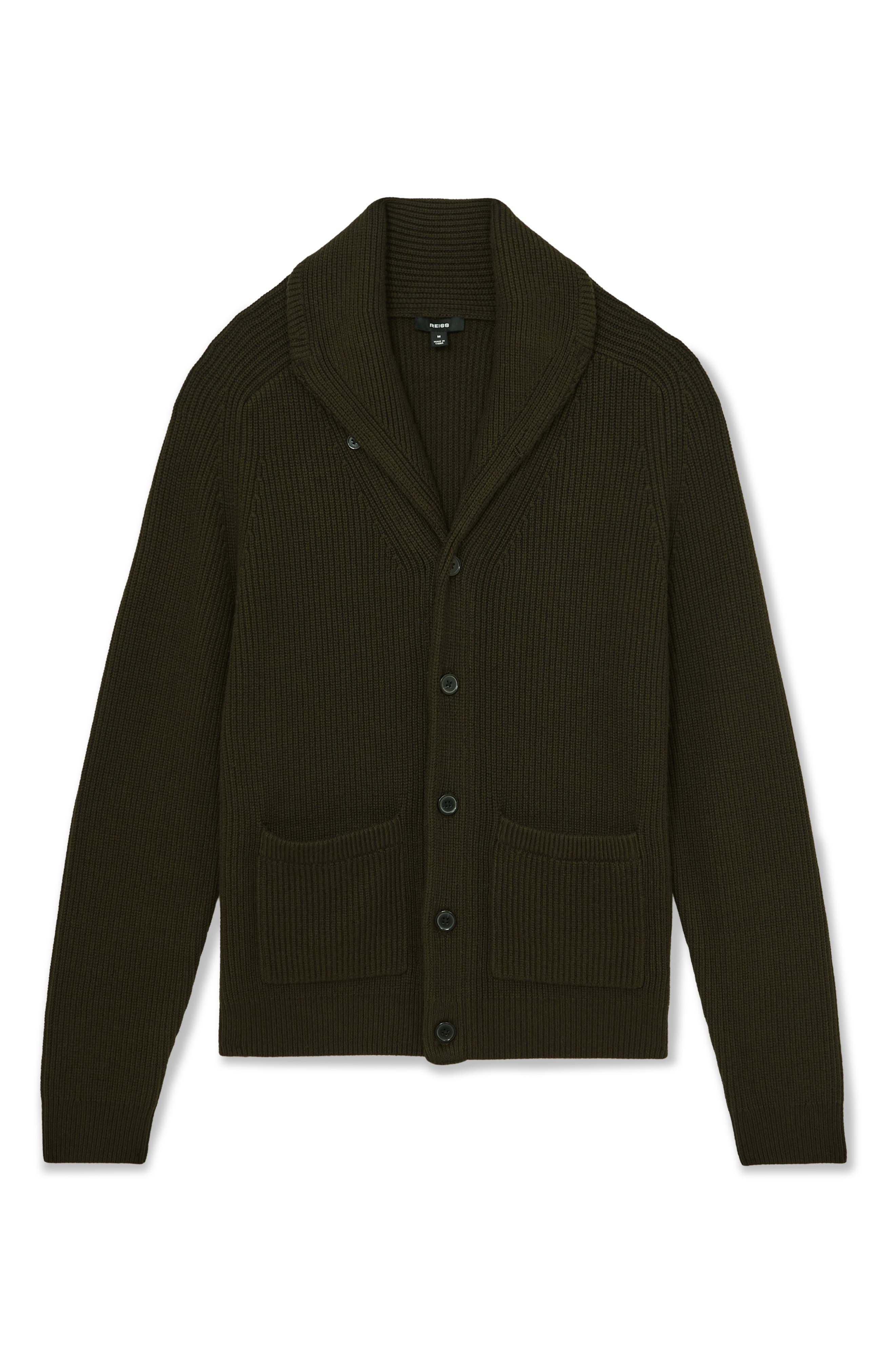 Reiss Cannon Rib Cardigan | Nordstromrack