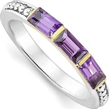 LAGOS Amethyst Stacking Ring | Nordstrom