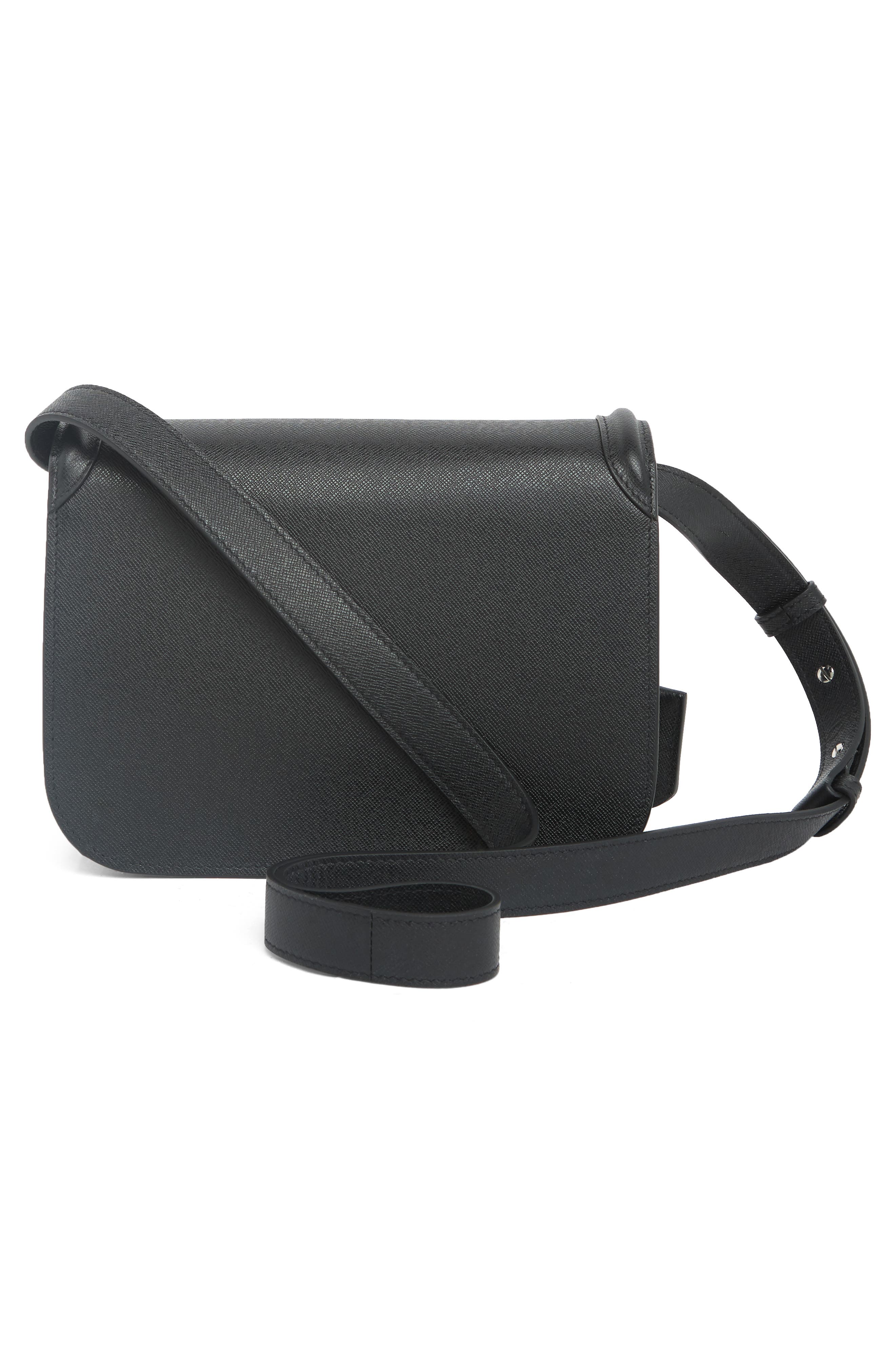 McQueen Leather Padlock Satchel | Nordstromrack