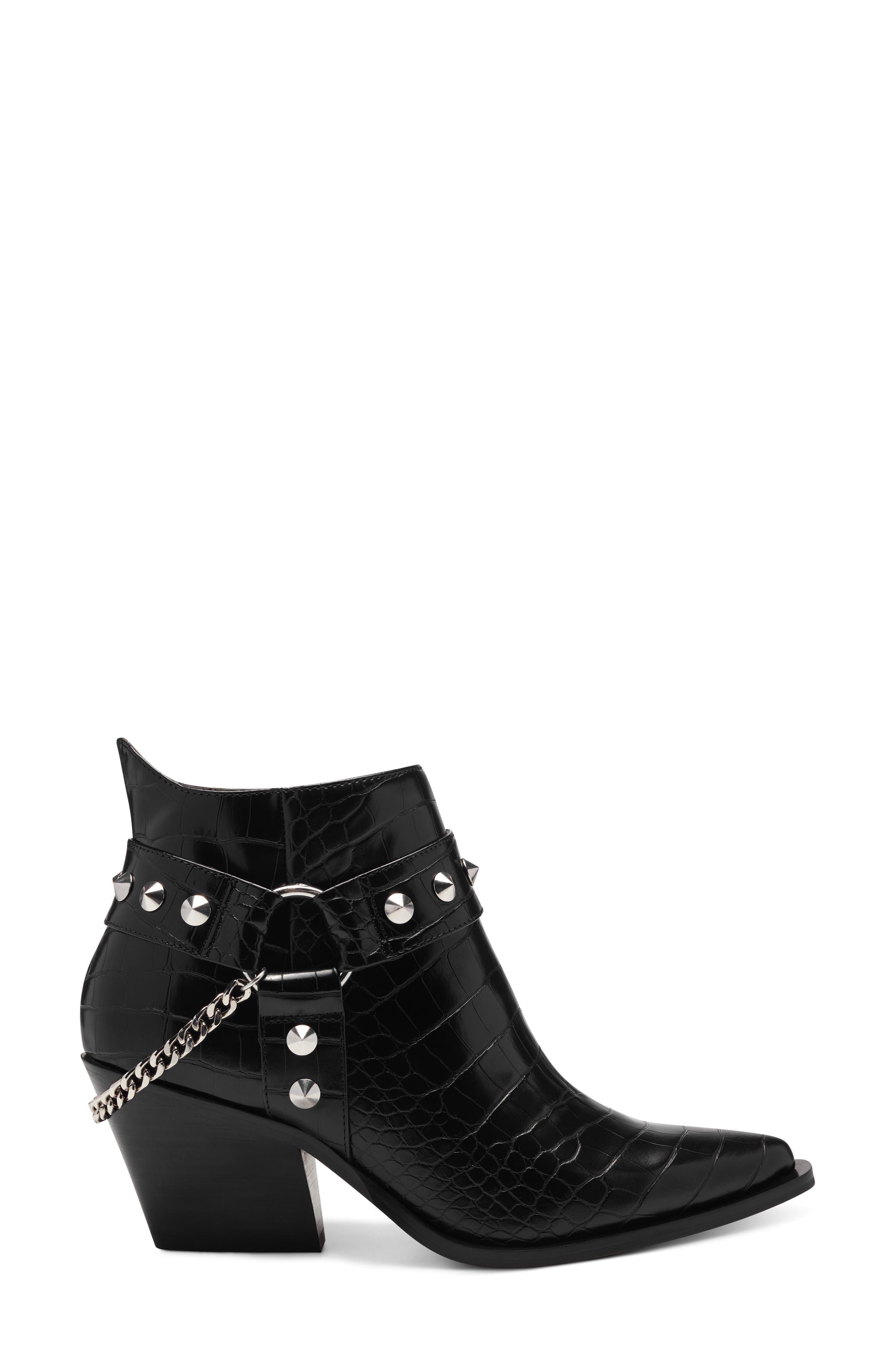 Jessica Simpson Zayrie Studded Moto Bootie (Women) | Nordstromrack