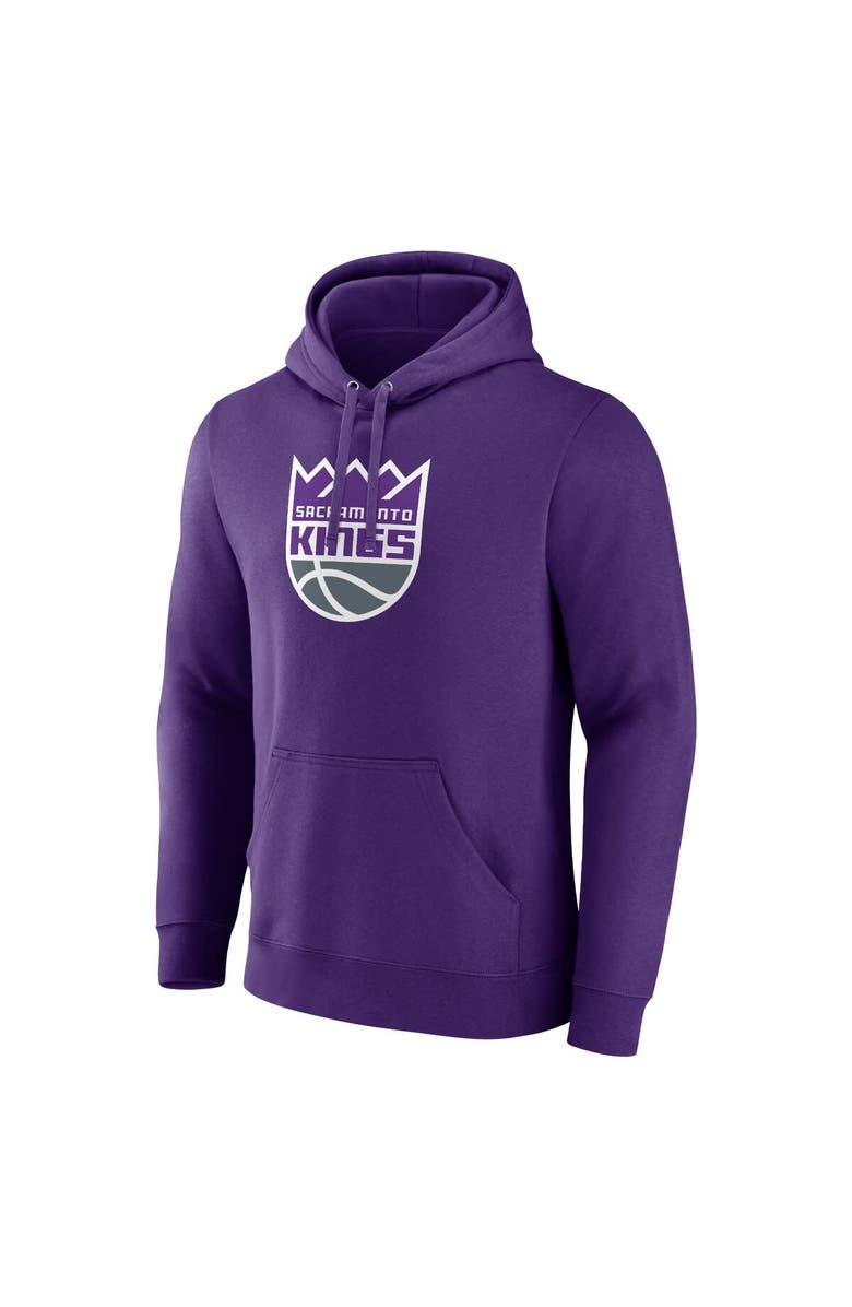 FANATICS Men's Fanatics Purple Sacramento Kings Primary Logo Pullover ...