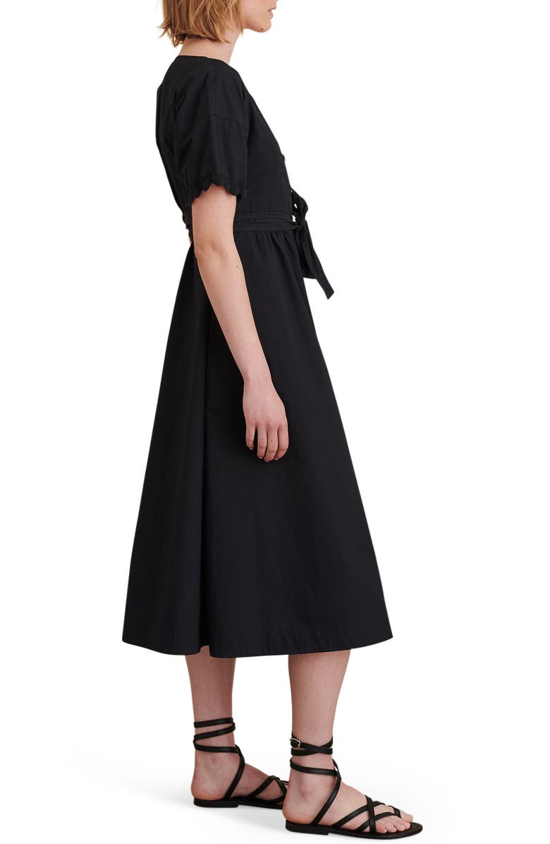 Alex Mill Rick Button Front Cotton Midi Dress | Nordstromrack