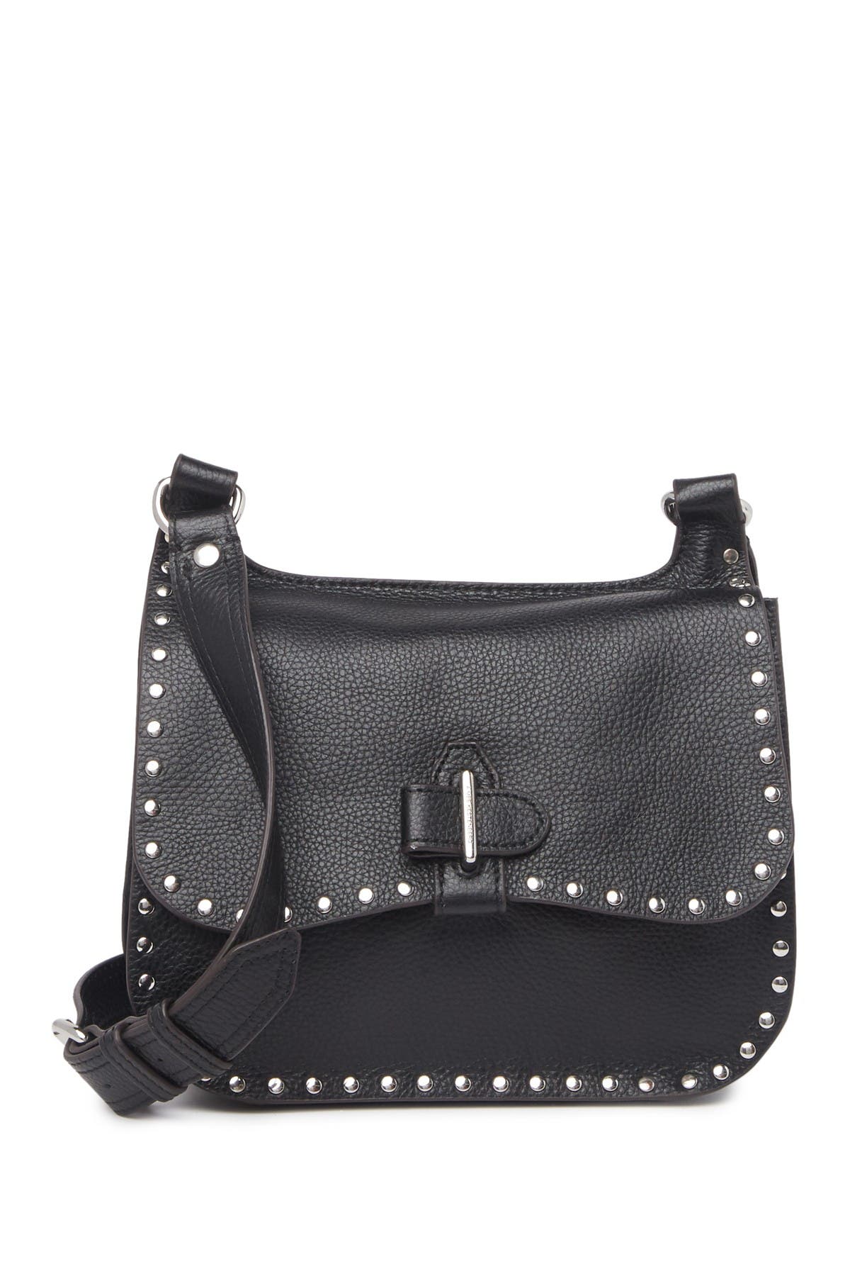 Aimee Kestenberg Happy Hour Studded Leather Saddle Bag | Nordstromrack