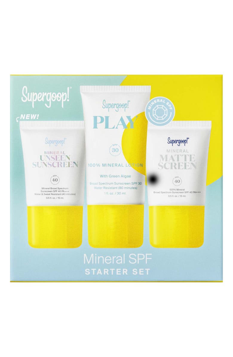 Supergoop!® Mineral SPF 3-Piece Starter Set | Nordstromrack