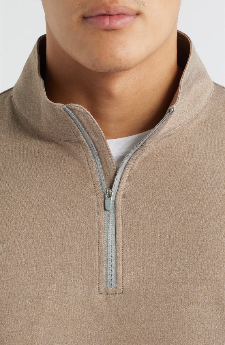 Peter Millar Perth Mélange Performance Quarter Zip Pullover | Nordstromrack