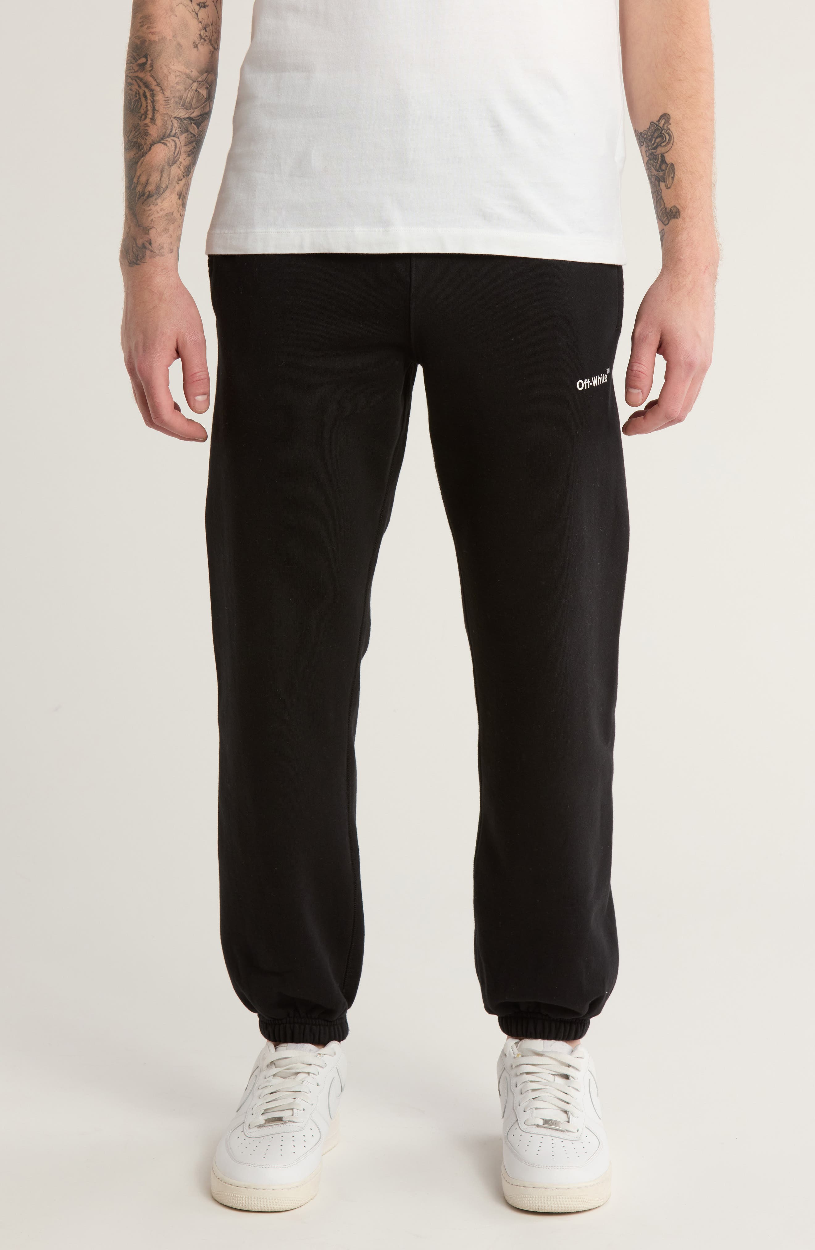 Off-White Chain Arrow Shorten Sweatpants | Nordstromrack