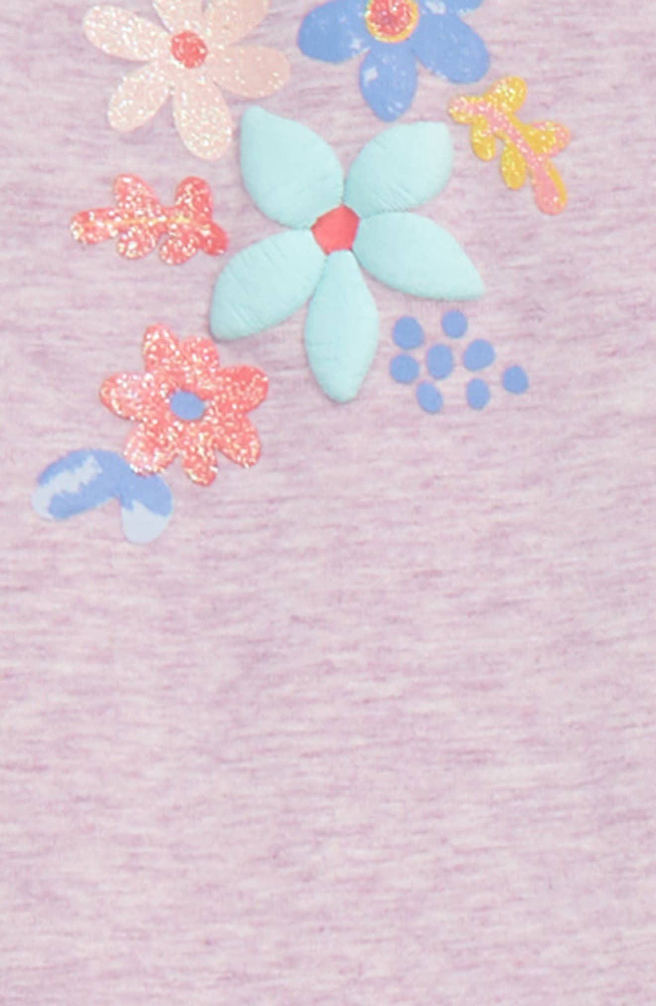 Little Me Floral Print 3-Piece Tops & Leggings Set | Nordstrom