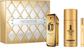Rabanne Million Gold Eau de Parfum Intense Cologne Set $201 Value ...