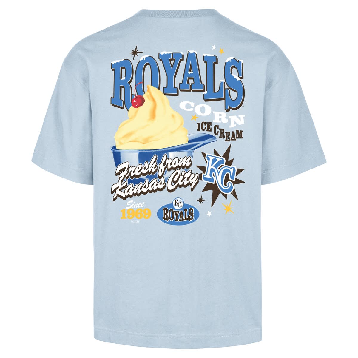 '47 Men's '47 Light Blue Kansas City Royals Ice Cream Parlor Foundation ...