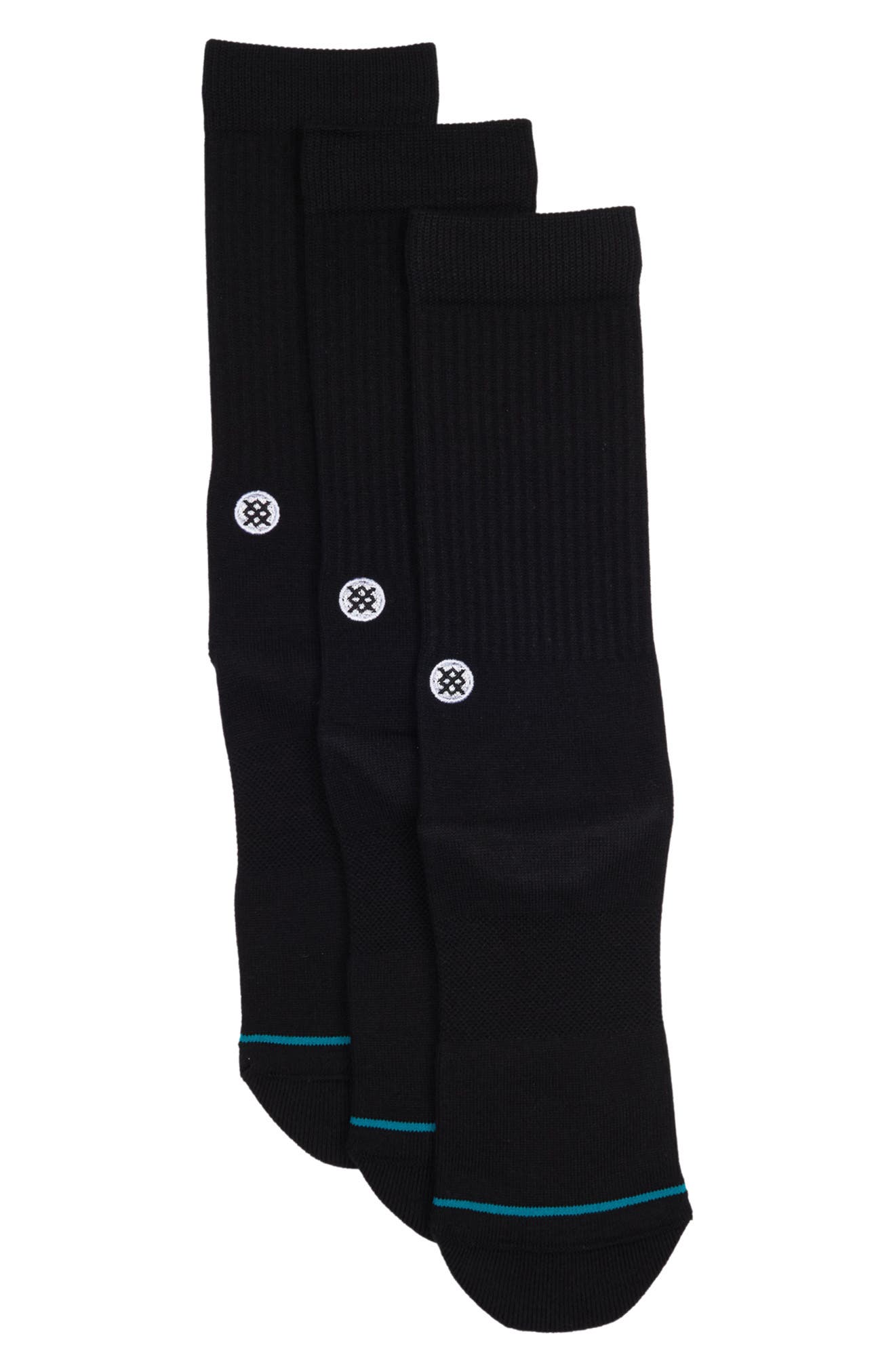 Stance Icon Assorted 3-Pack Crew Socks | Nordstromrack
