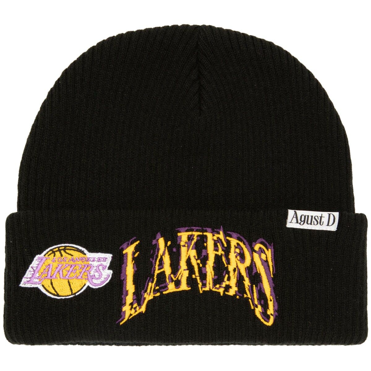 Mitchell & Ness Men's Black Los Angeles Lakers SUGA x NBA by Mitchell ...