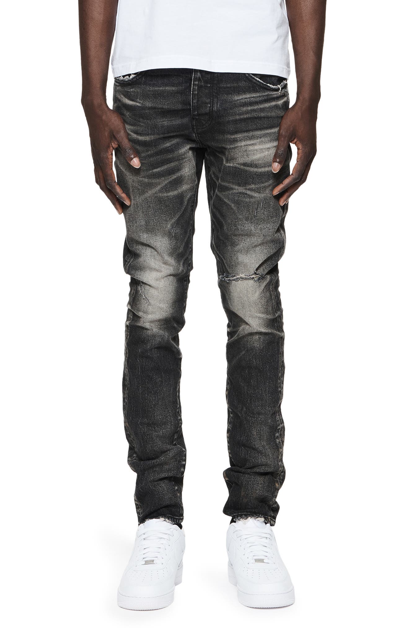 PURPLE BRAND 2-Year Dirty Fade Skinny Jeans | Nordstromrack