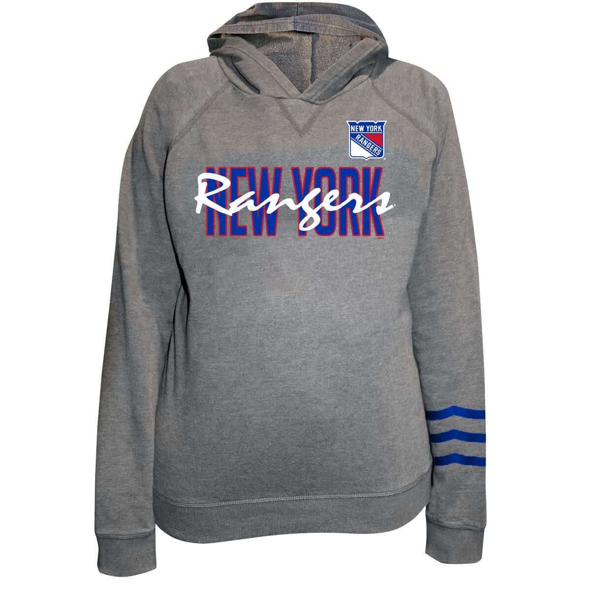 FANATICS Women's Fanatics Heather Gray New York Rangers Plus Size ...