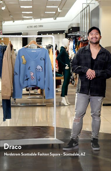 CONNOR MCKNIGHT x Disney Winnie the Pooh Intarsia Merino Wool Sweater ...