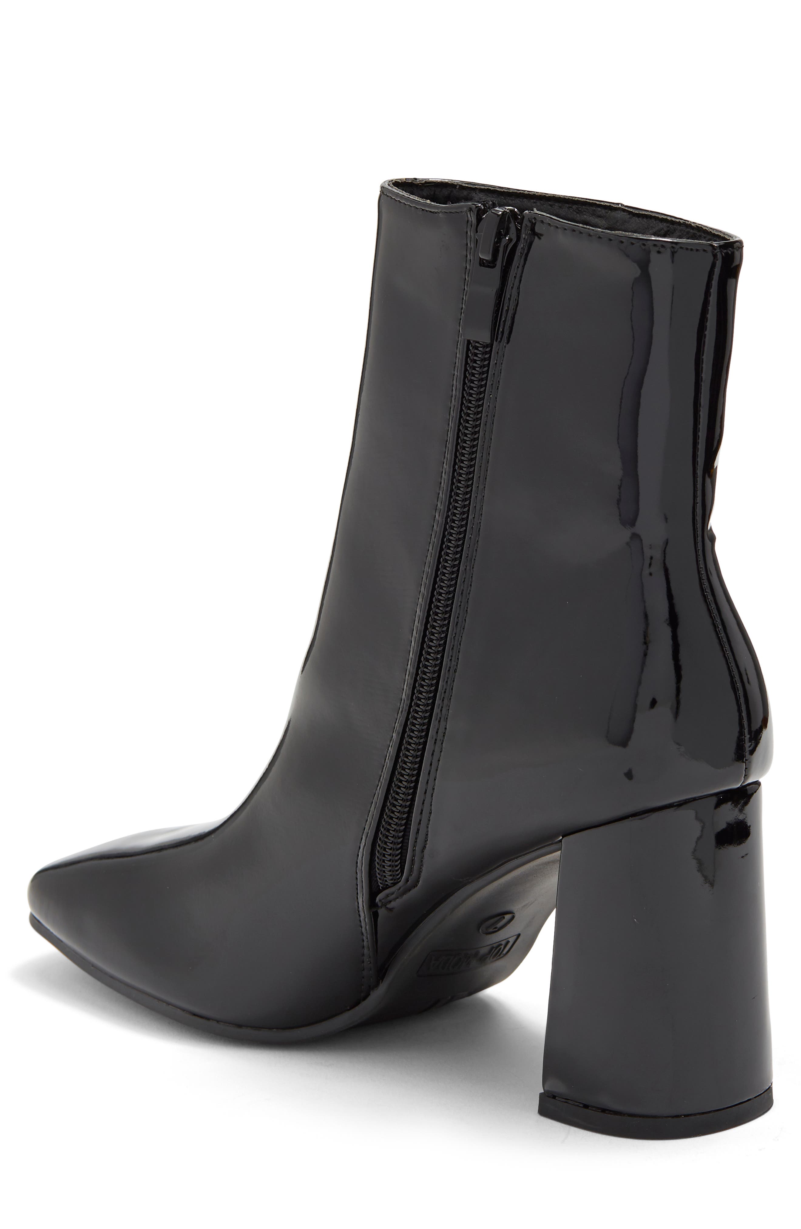 TOP GUY SHOES Rim Block Heel Bootie (Women) | Nordstromrack