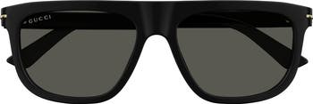 Gucci 56mm Panthos Sunglasses | Nordstrom