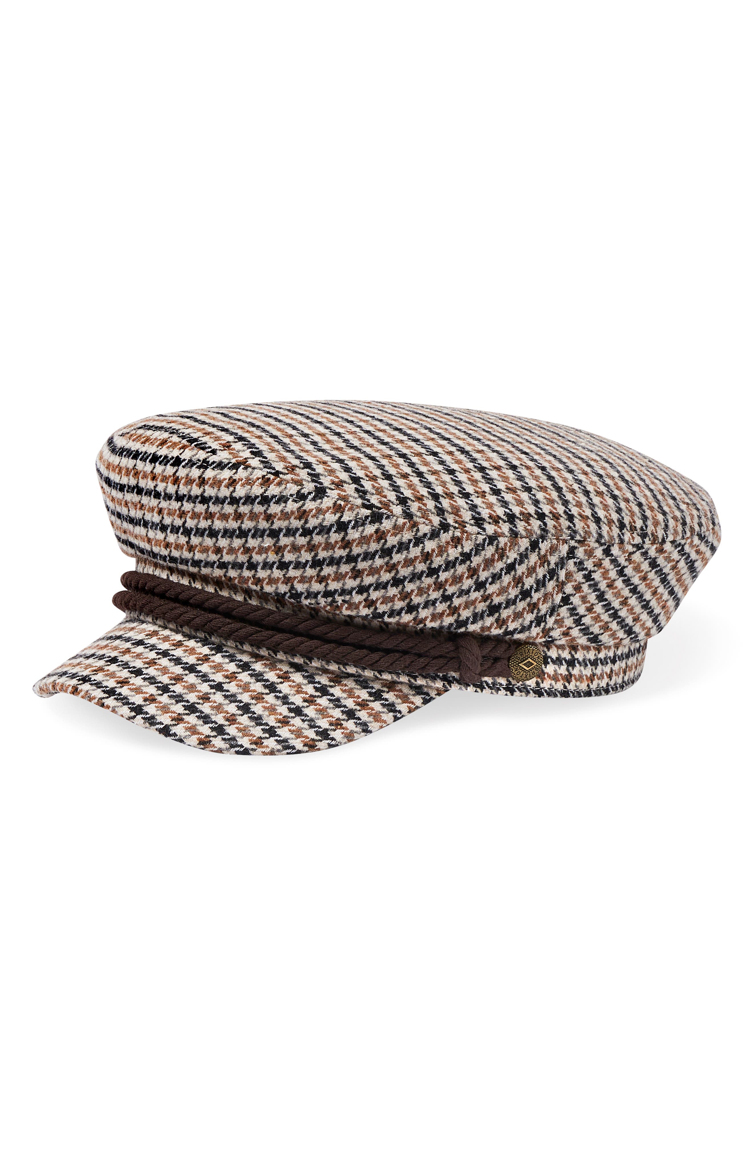 Brixton Fiddler Houndstooth Fisherman Cap | Nordstromrack