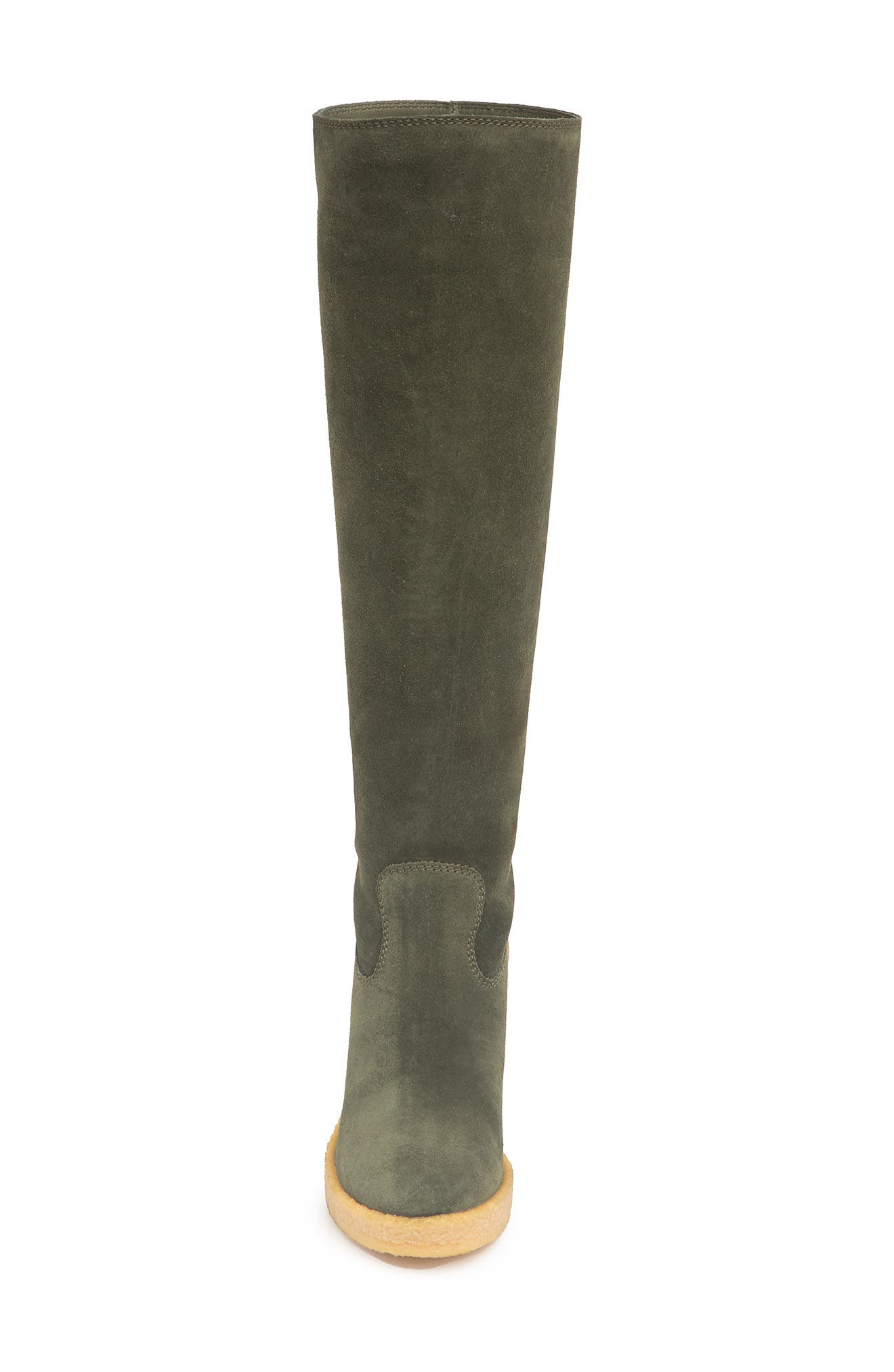 ICON TRADE SERVICES Tod's Zeppa Tall Leather Wedge Boot (Women ...