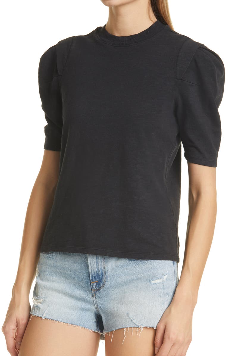FRAME Pleated Puff Sleeve T-Shirt | Nordstromrack