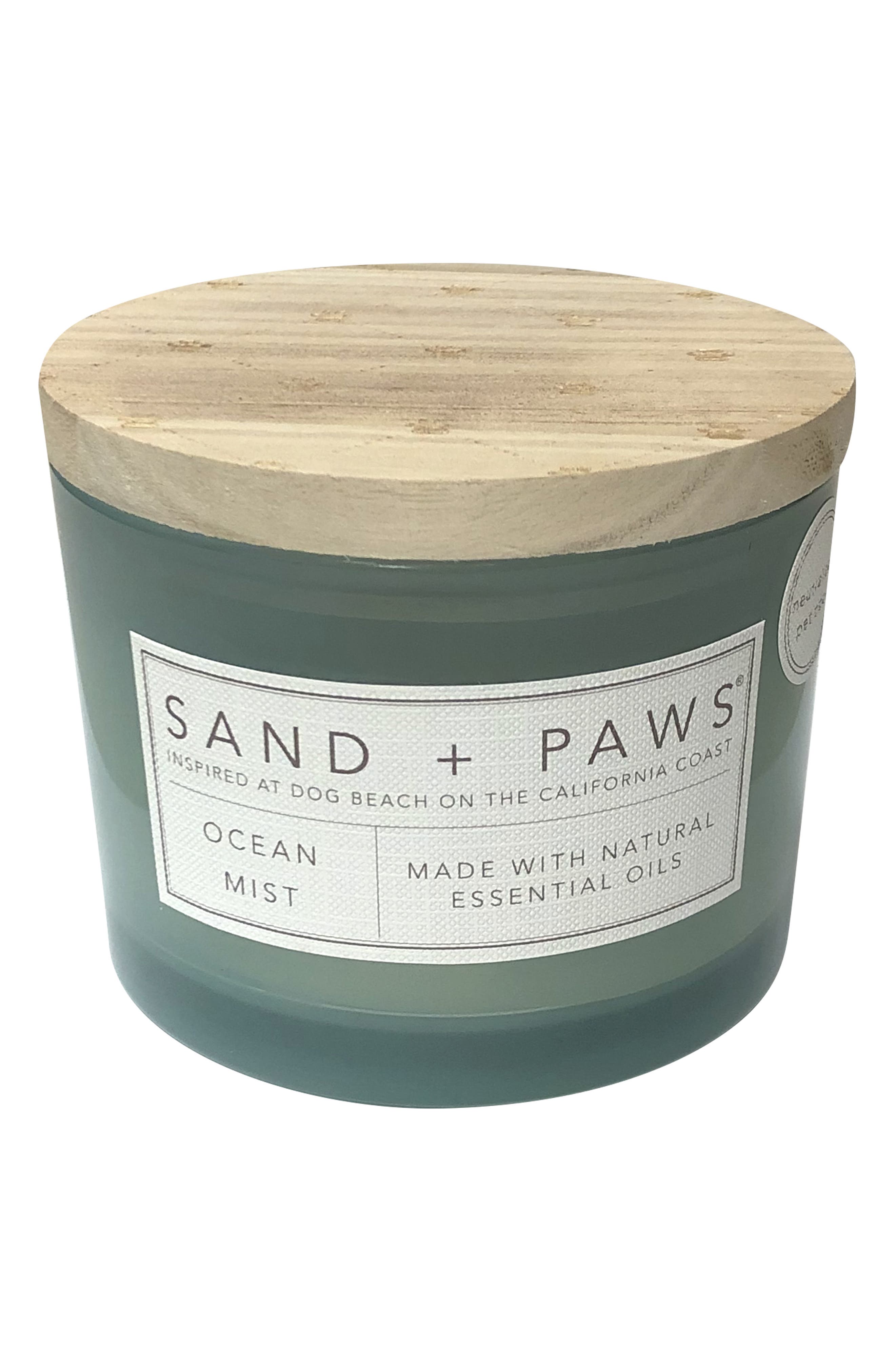 SAND AND FOG Ocean Mist 12 oz. Paws Candle | Nordstromrack