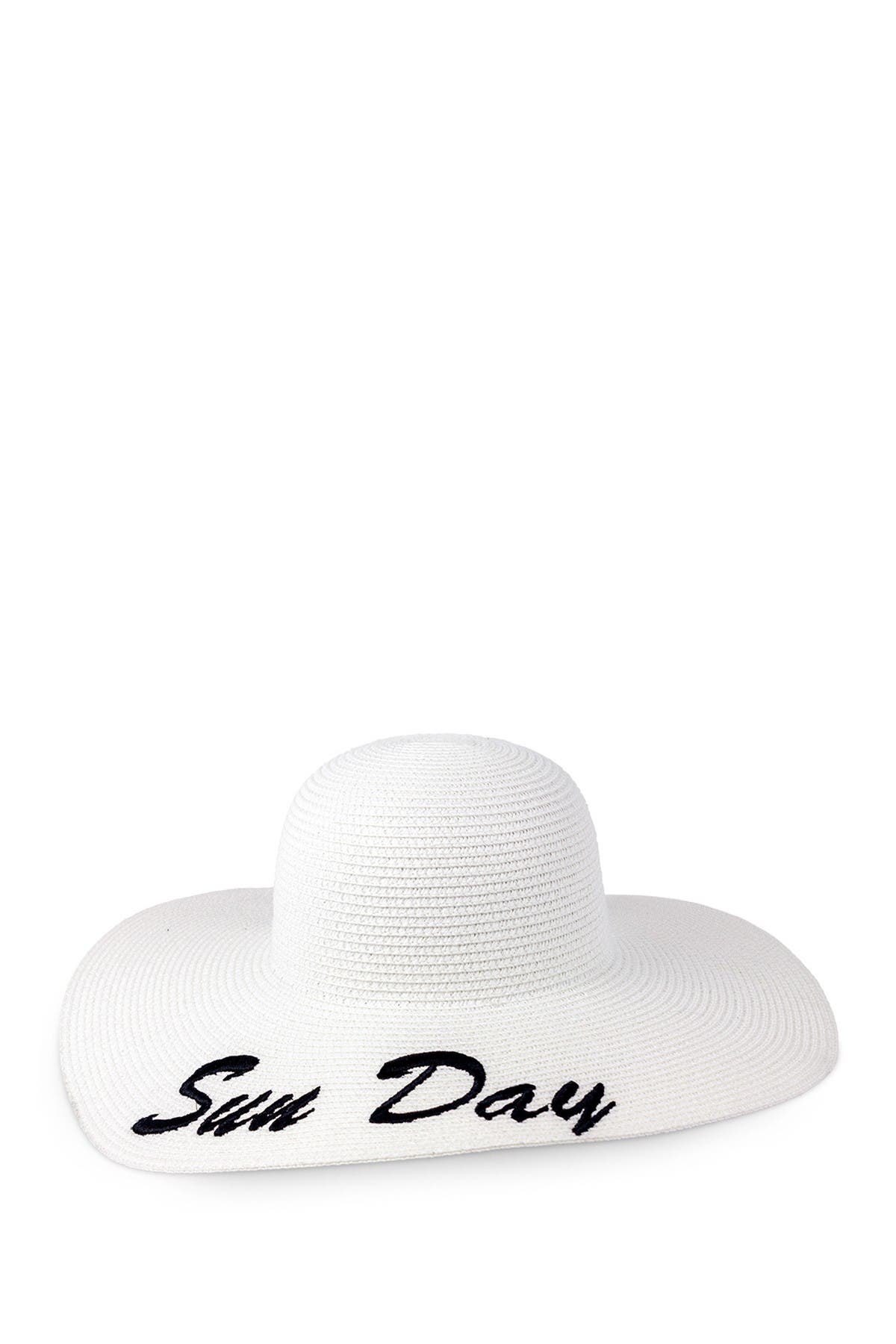JUST JAMIE Sun Day Floppy Straw Hat | Nordstromrack