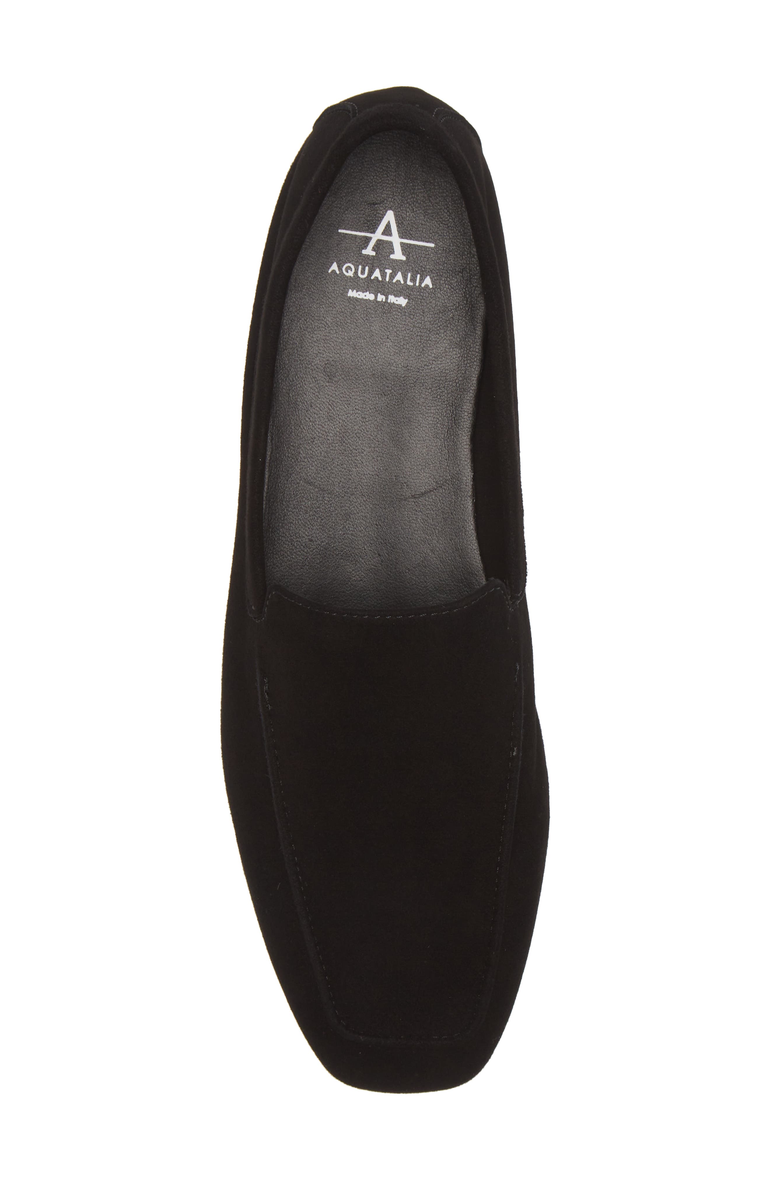 Aquatalia Raina Water Resistant Suede Loafer (Women) | Nordstromrack