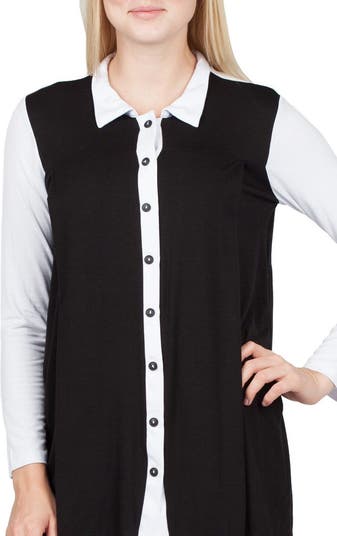 Savi Mom Berlin Colorblock Maternity/Nursing Tunic | Nordstrom