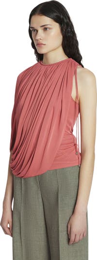Lanvin DRAPED JERSEY TOP | Nordstrom