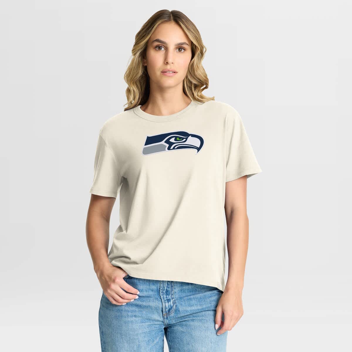 FANATICS Women's Fanatics Cream Seattle Seahawks Dove Legacy T-Shirt ...