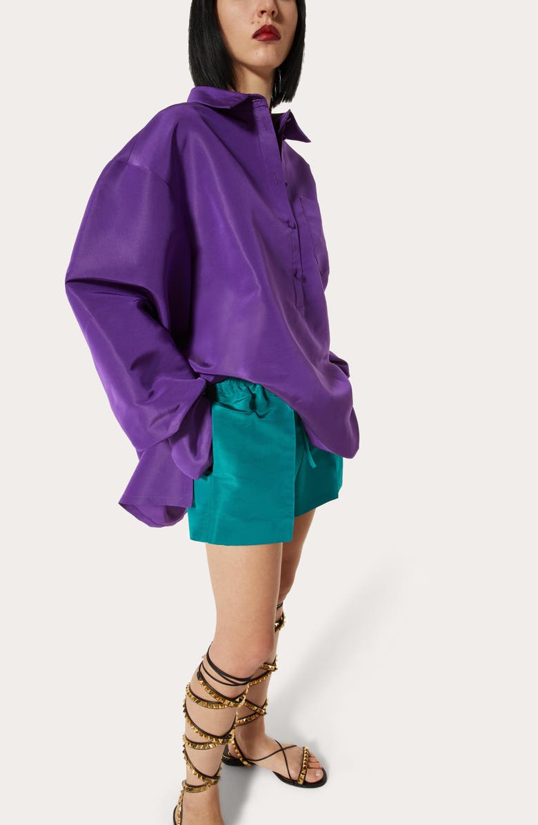 Valentino Silk Faille Shorts | Nordstrom