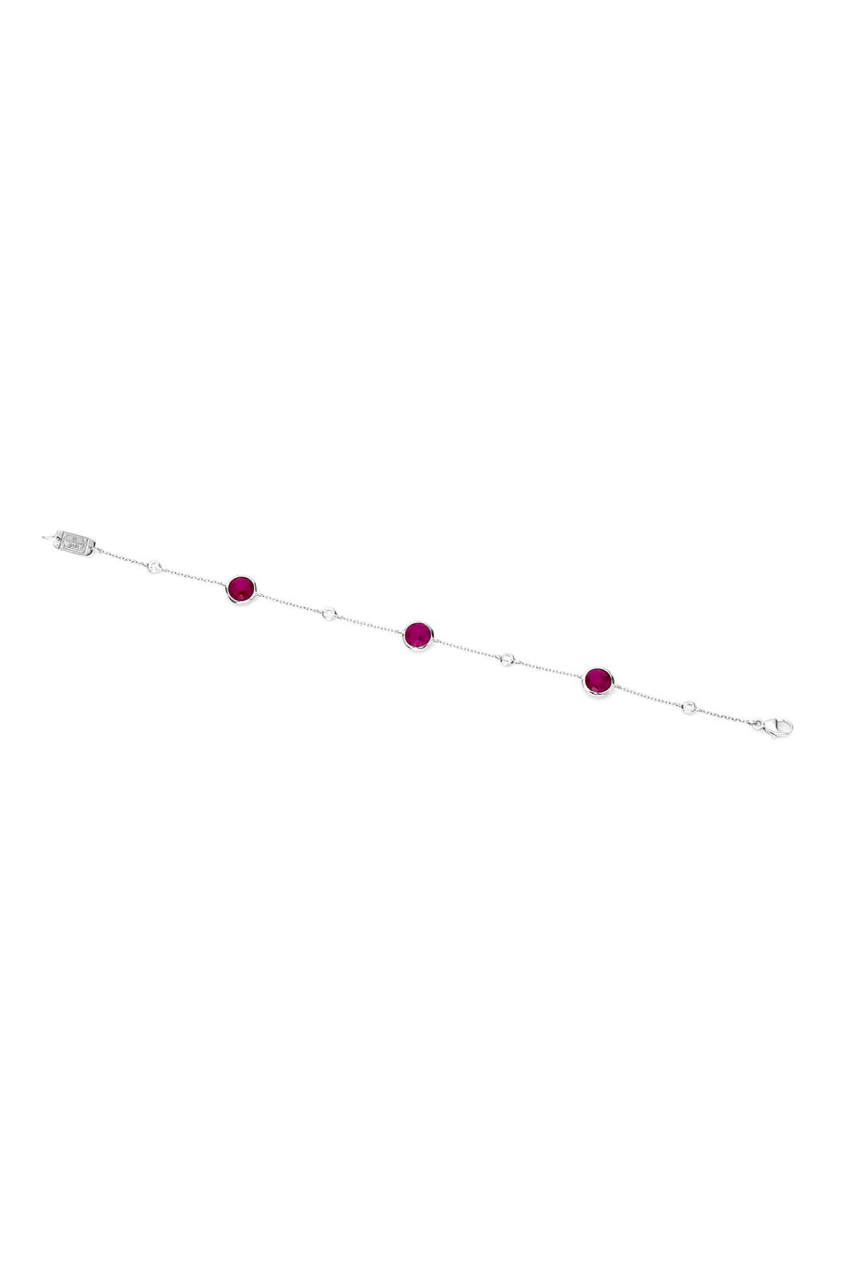 Ippolita Sterling Silver Rain 3 Stone Lollipop Bracelet with Diamonds ...