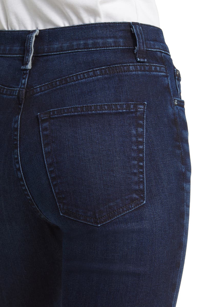 ASKK NY Geek High Waist Raw Hem Bootcut Jeans | Nordstromrack