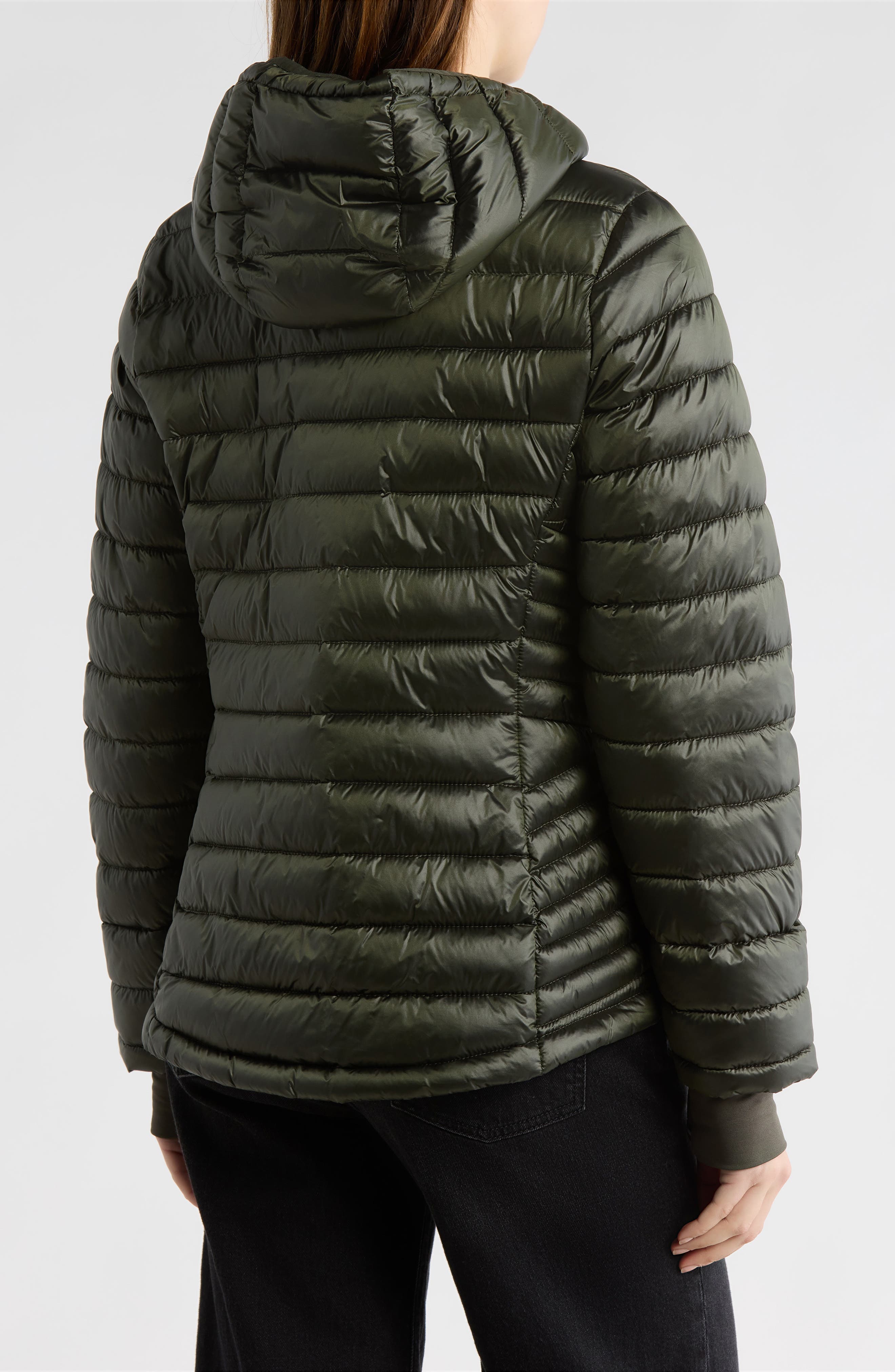 Zip Hooded Packable Puffer Jacket (Women) | Nordstromrack