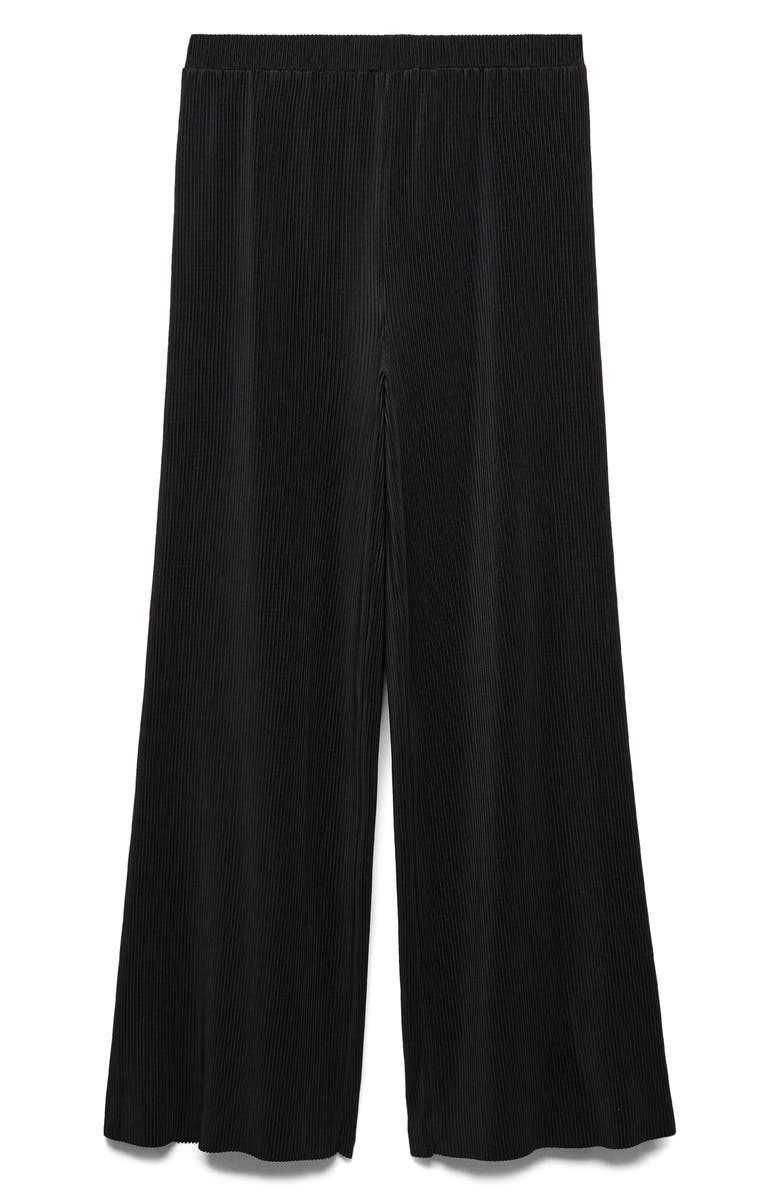 MANGO Pleated Wide Leg Pants | Nordstrom
