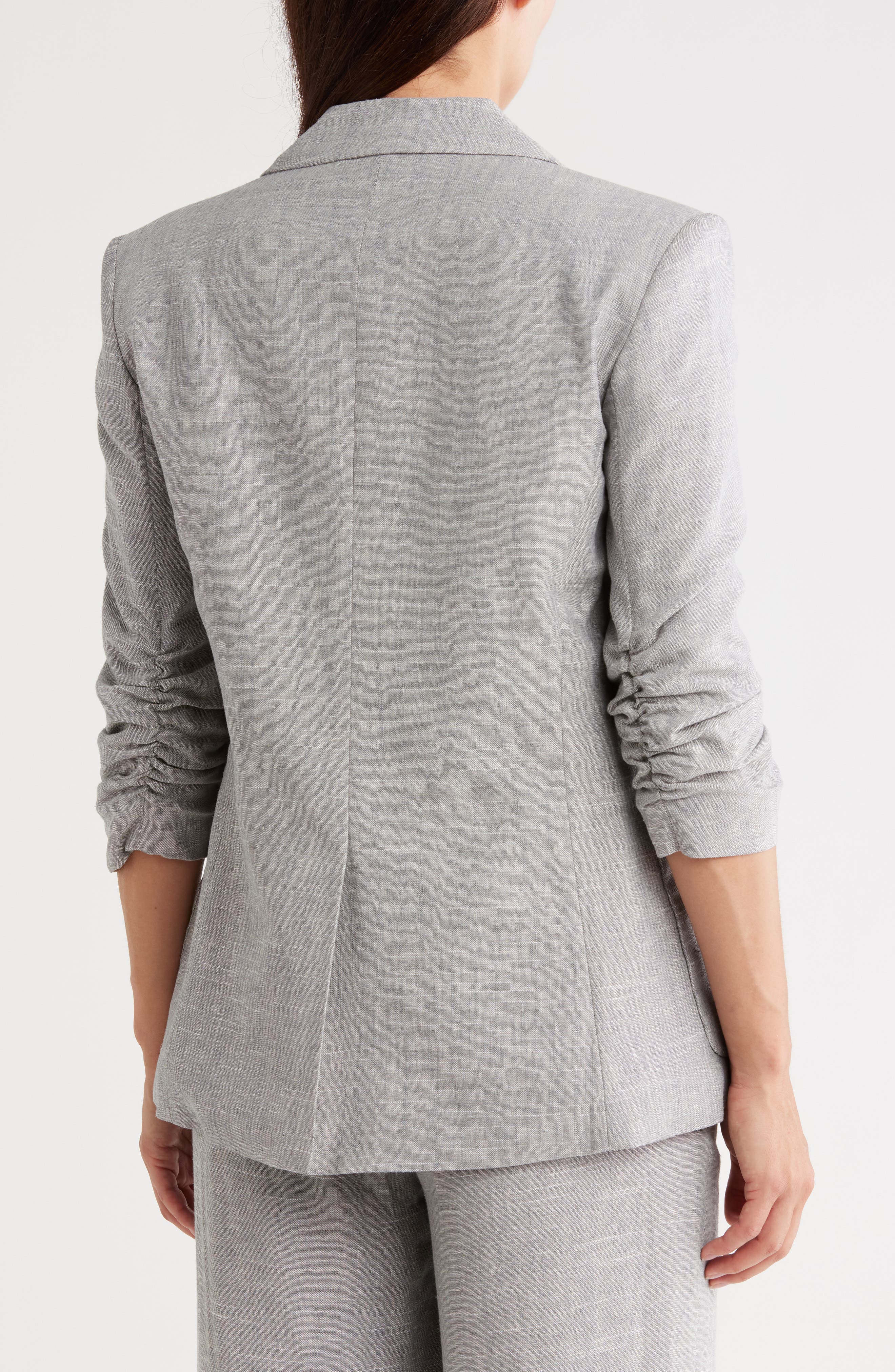 Calvin Klein Scrunched Sleeve Blazer | Nordstromrack