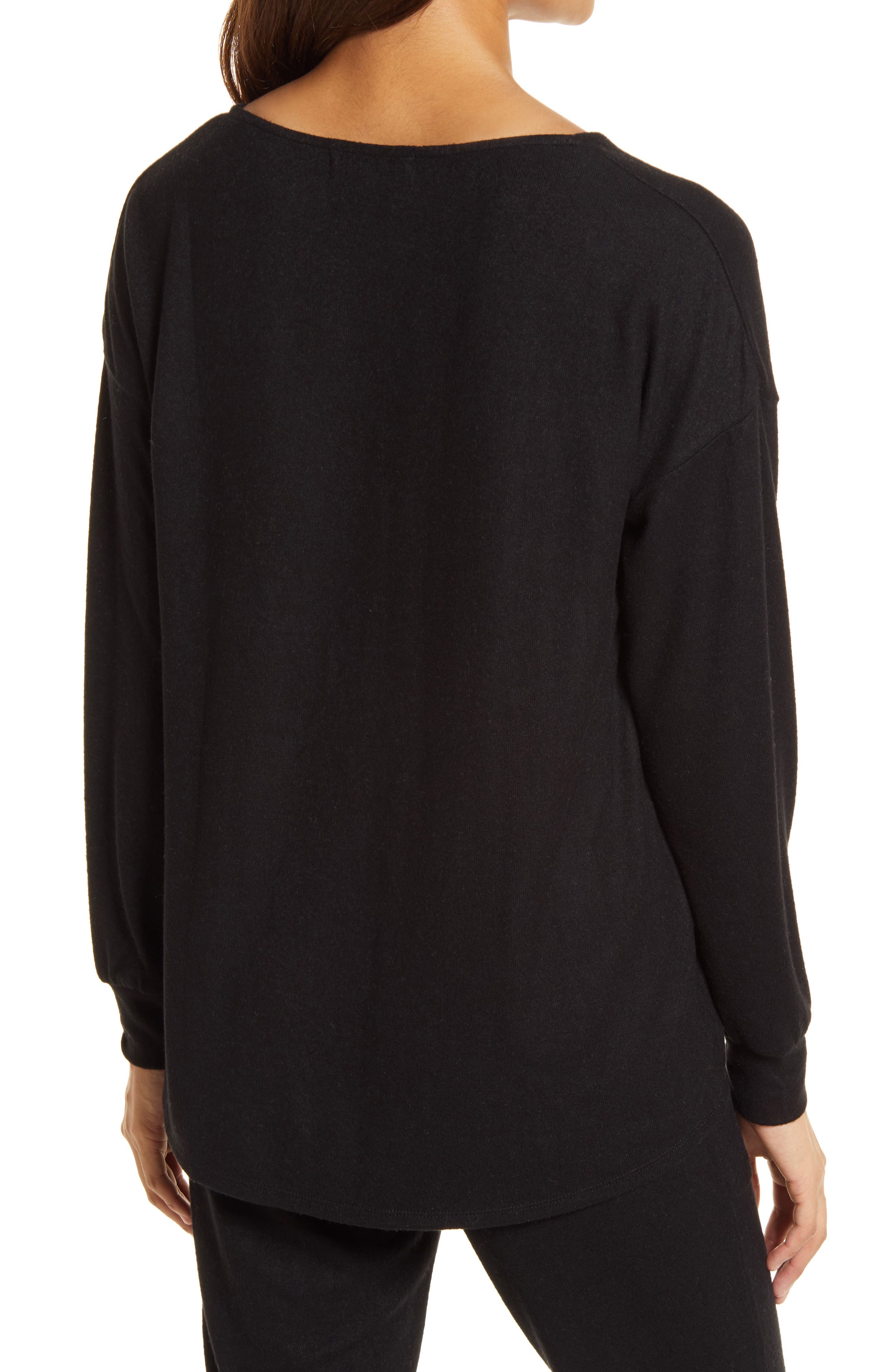 GIBSONLOOK V-Neck Fleece Top | Nordstromrack