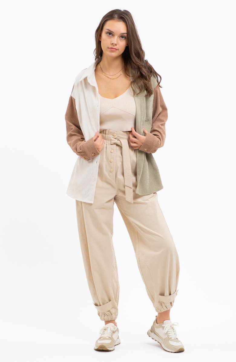 Blu Pepper Colorblock Corduroy Jacket | Nordstromrack