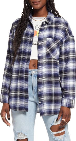 BP. Boyfriend Plaid Shirt | Nordstromrack