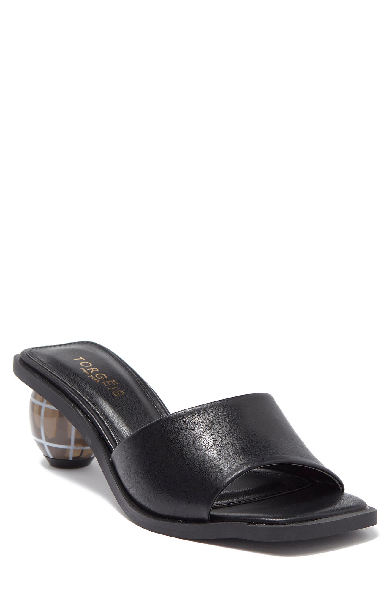 TORGEIS Lotus Lucite® Heel Mule (Women) | Nordstromrack