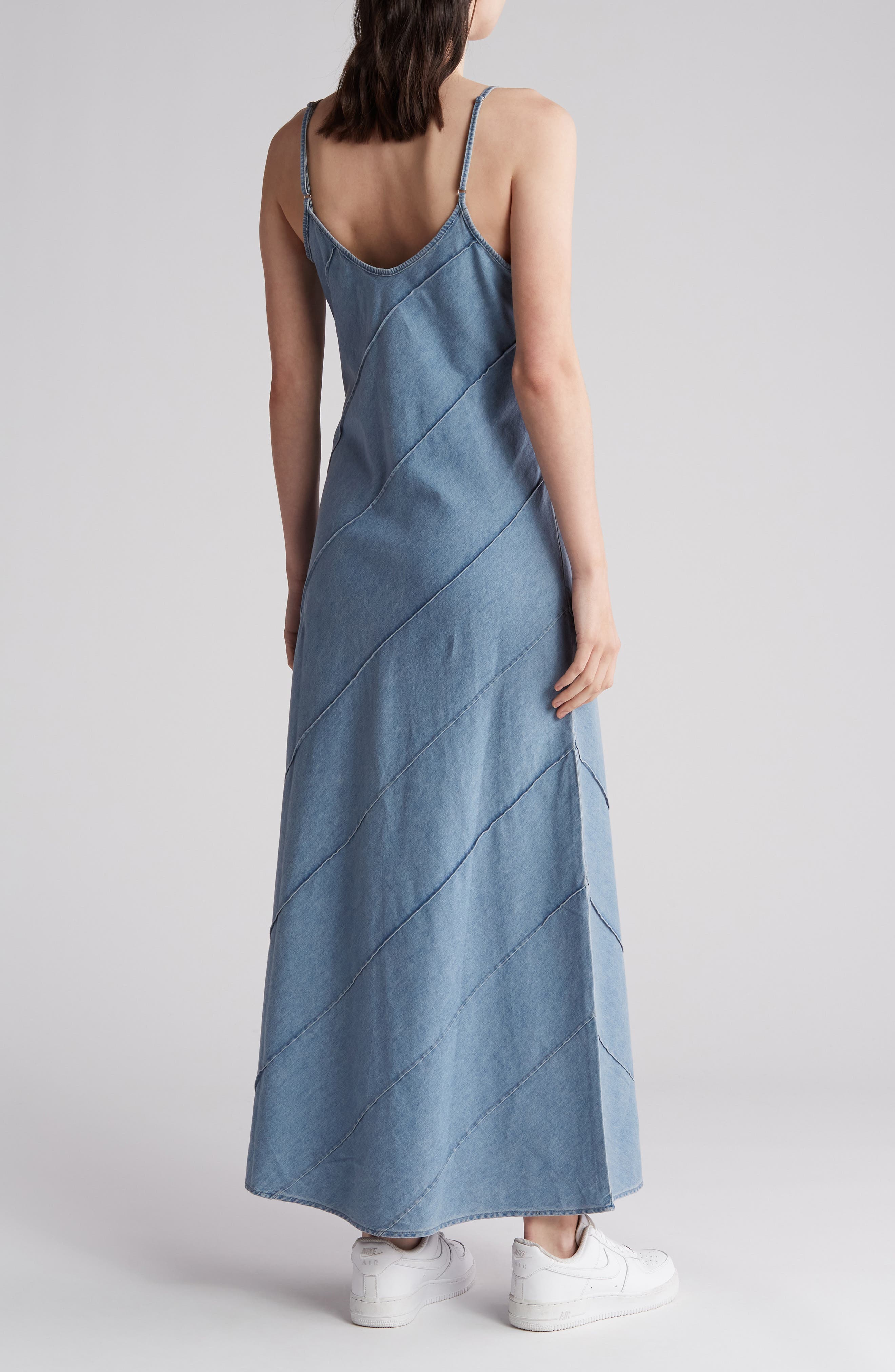 Know One Cares Cotton Chambray Bias Dress | Nordstromrack