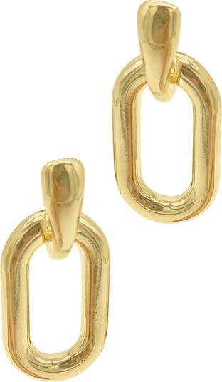 Adornia Oval Link Drop Earrings | Nordstromrack