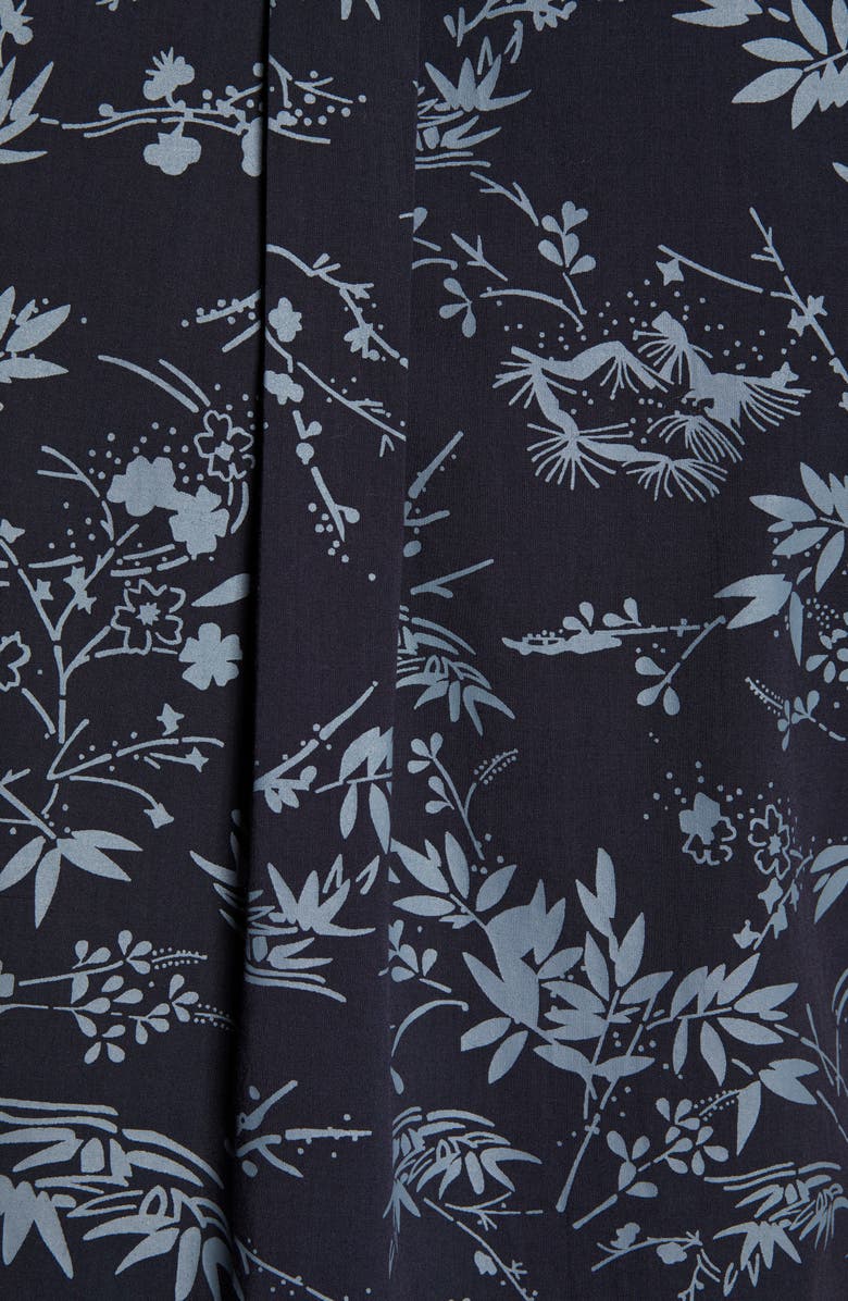 Vince Batik Slim Fit Floral Short Sleeve Button-Up Shirt | Nordstromrack