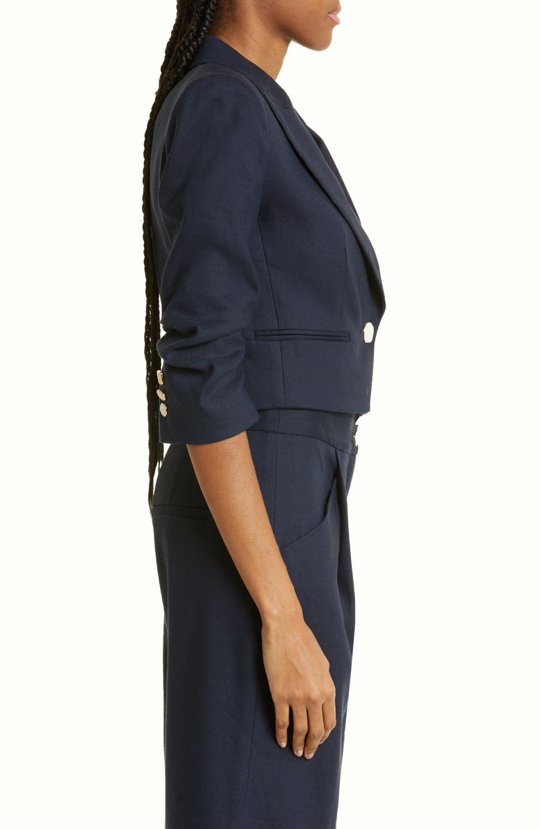 Veronica Beard Delpha Puff Shoulder Crop Blazer | Nordstromrack