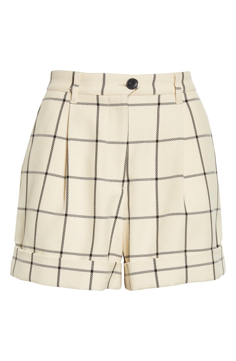 rag & bone Ivy Plaid High Waist Shorts | Nordstromrack