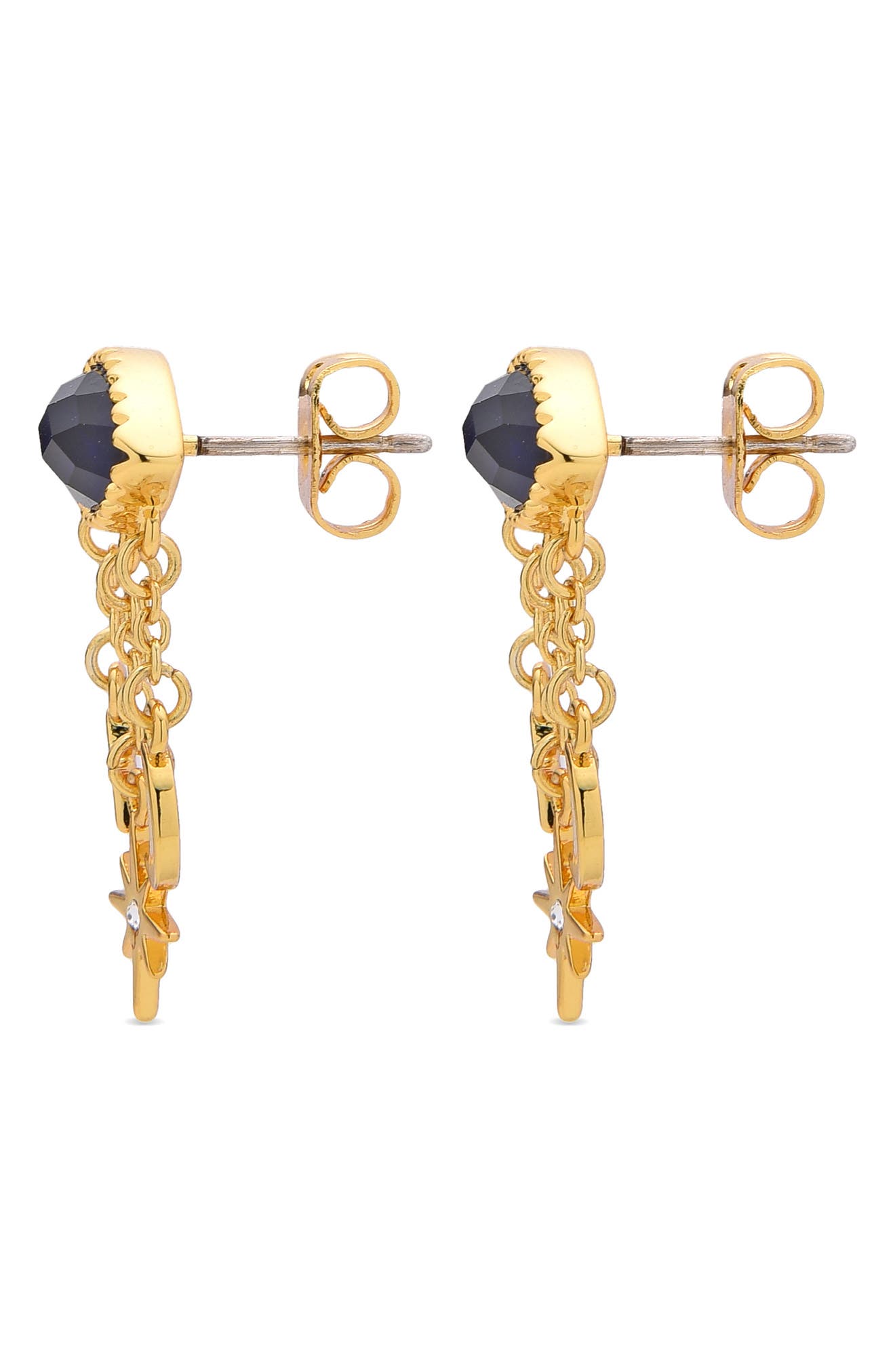 EYE CANDY LOS ANGELES Celia Moonstone Mismatched Drop Earrings ...
