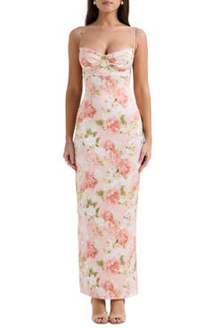 Satin Floral Dresses For Women Satin Floral Dresses For Women