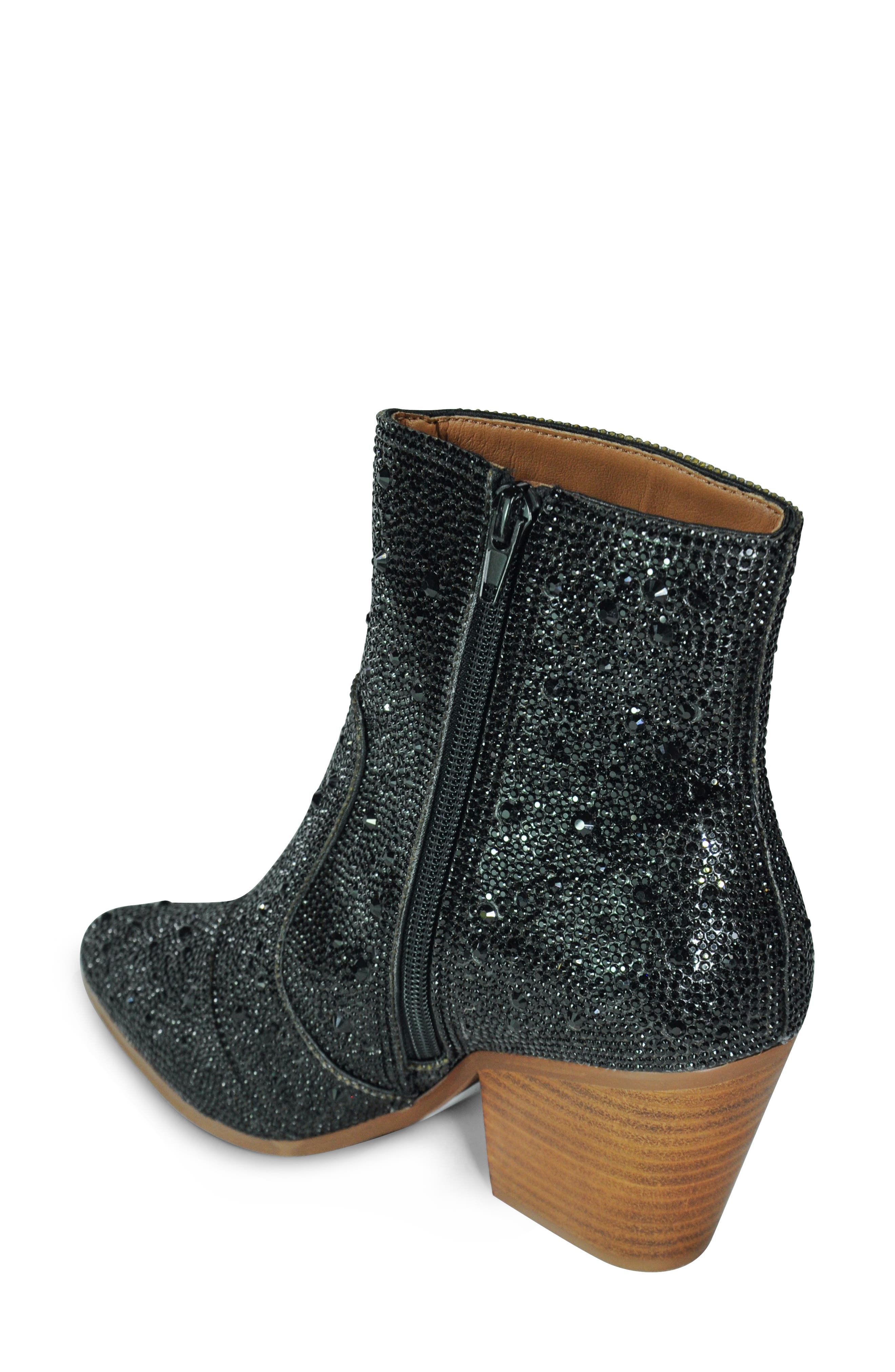 band of the free Rita Rhinestone Western Bootie (Women) | Nordstromrack