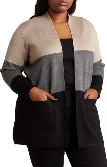 CYRUS Clean Two Pocket Colorblock Cardigan | Nordstromrack